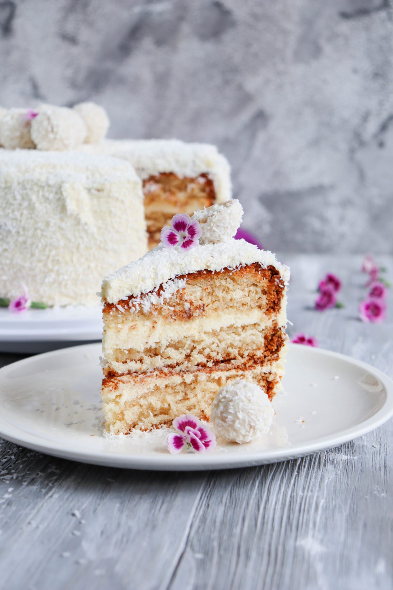 Raffaello® Torte | Traum in weiß – food with love