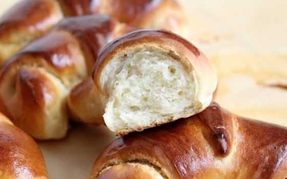 Brioche-Hörnchen – food with love