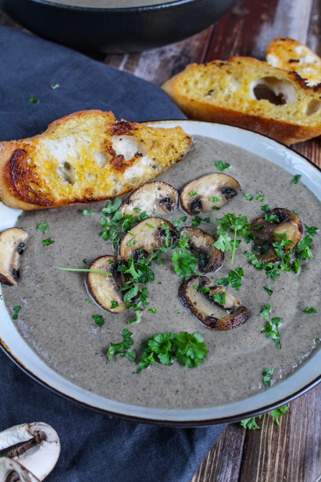 Champignoncremesuppe – food with love