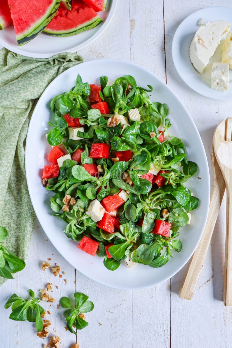 Melonen Feta Salat