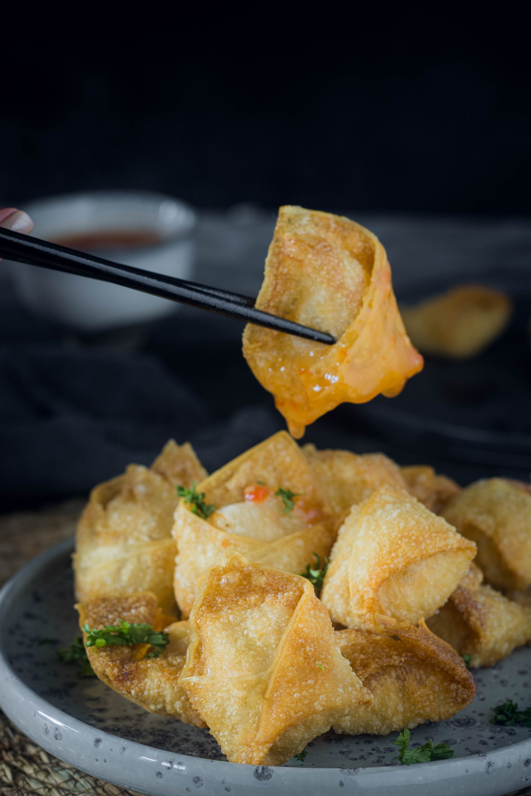 Wan Tan mit Hähnchenfüllung – food with love