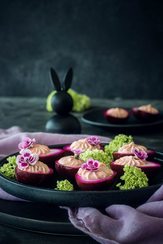 Pink Eggs | Rote Bete Eier – food with love