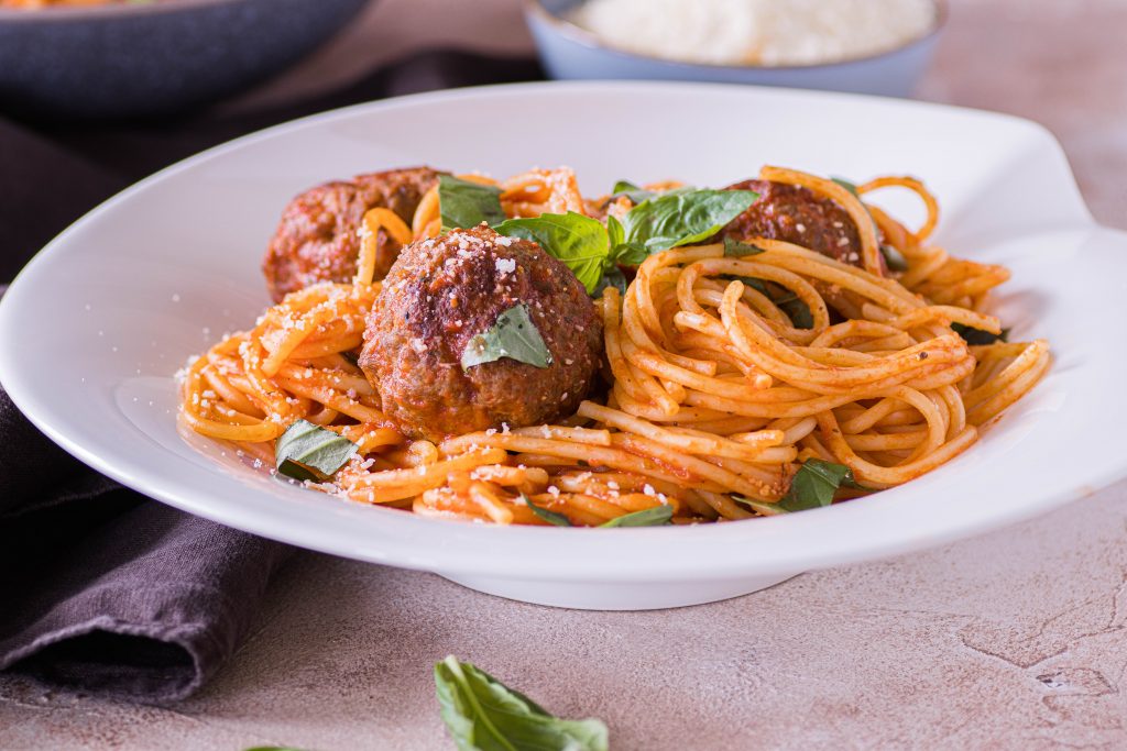 Susi und Strolch Pasta | Pasta mit Fleischbällchen – food with love
